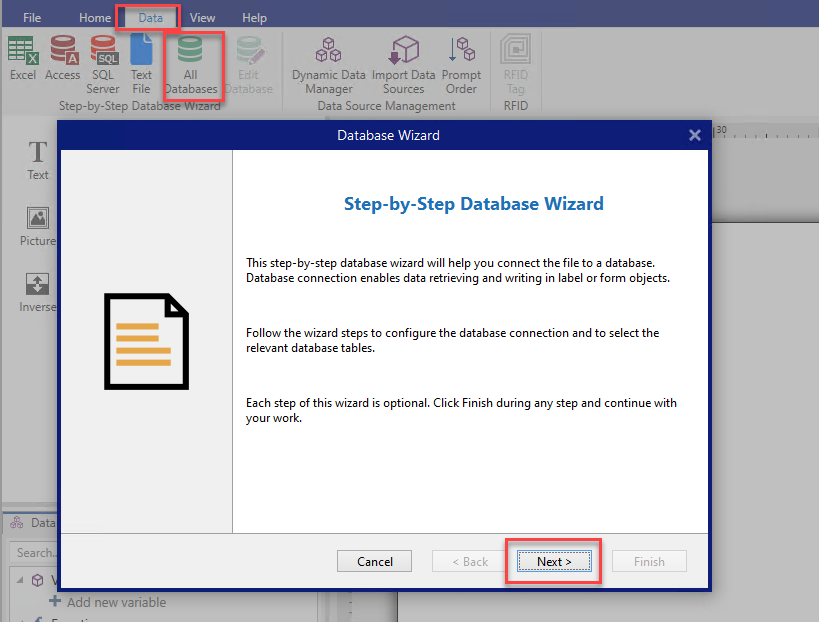 Databases – NiceLabel Help Center