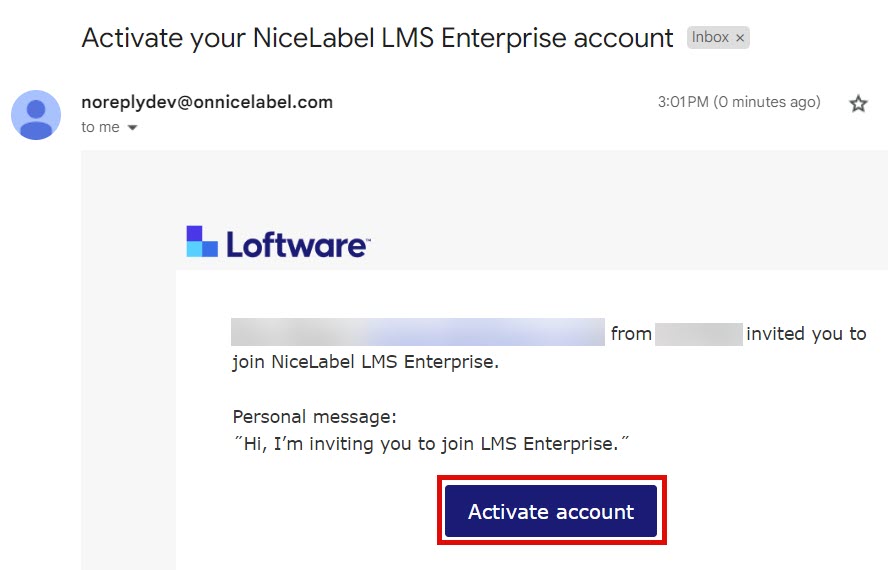 Activating NiceLabel LMS Pro/LMS Enterprise and signing in to License ...