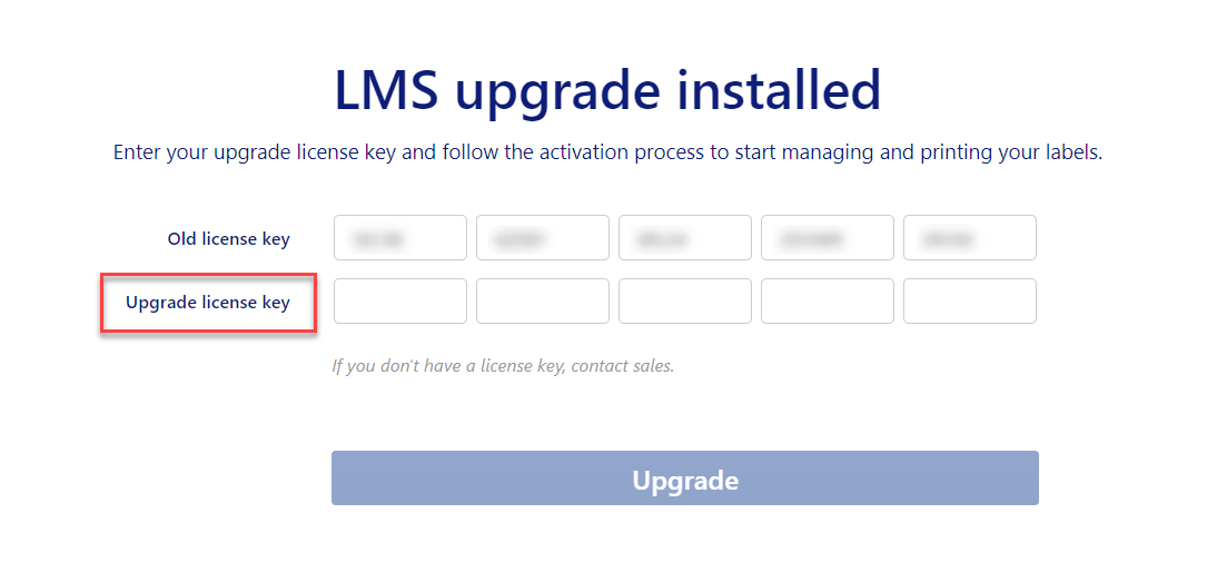 Upgrading your Control Center version – NiceLabel Help Center