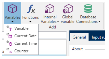 Variables – NiceLabel Help Center