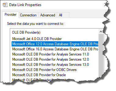 Using Microsoft Excel and Microsoft Access data sources from Document ...