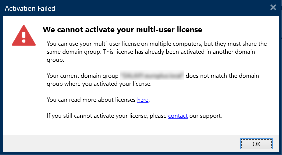 “We cannot activate your multi-user license” – NiceLabel Help Center