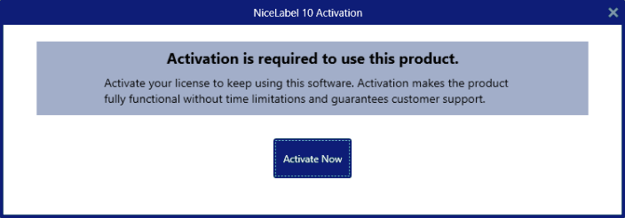 Setup with license key or hardware key – NiceLabel Help Center
