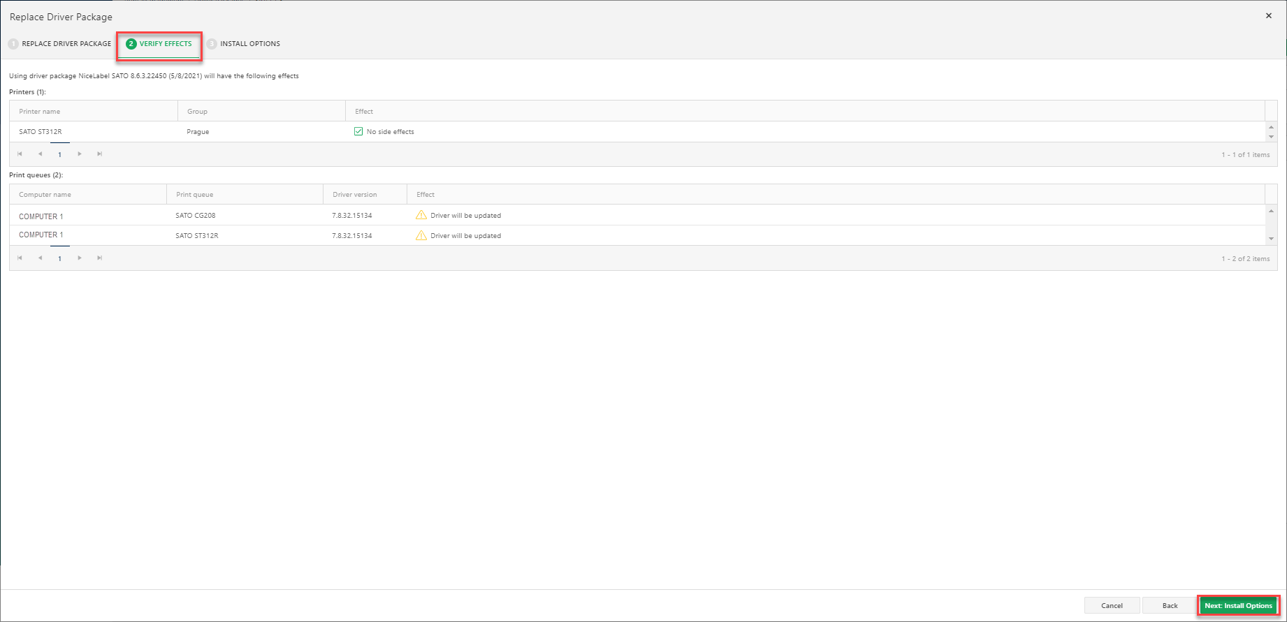 Driver Packages – NiceLabel Help Center