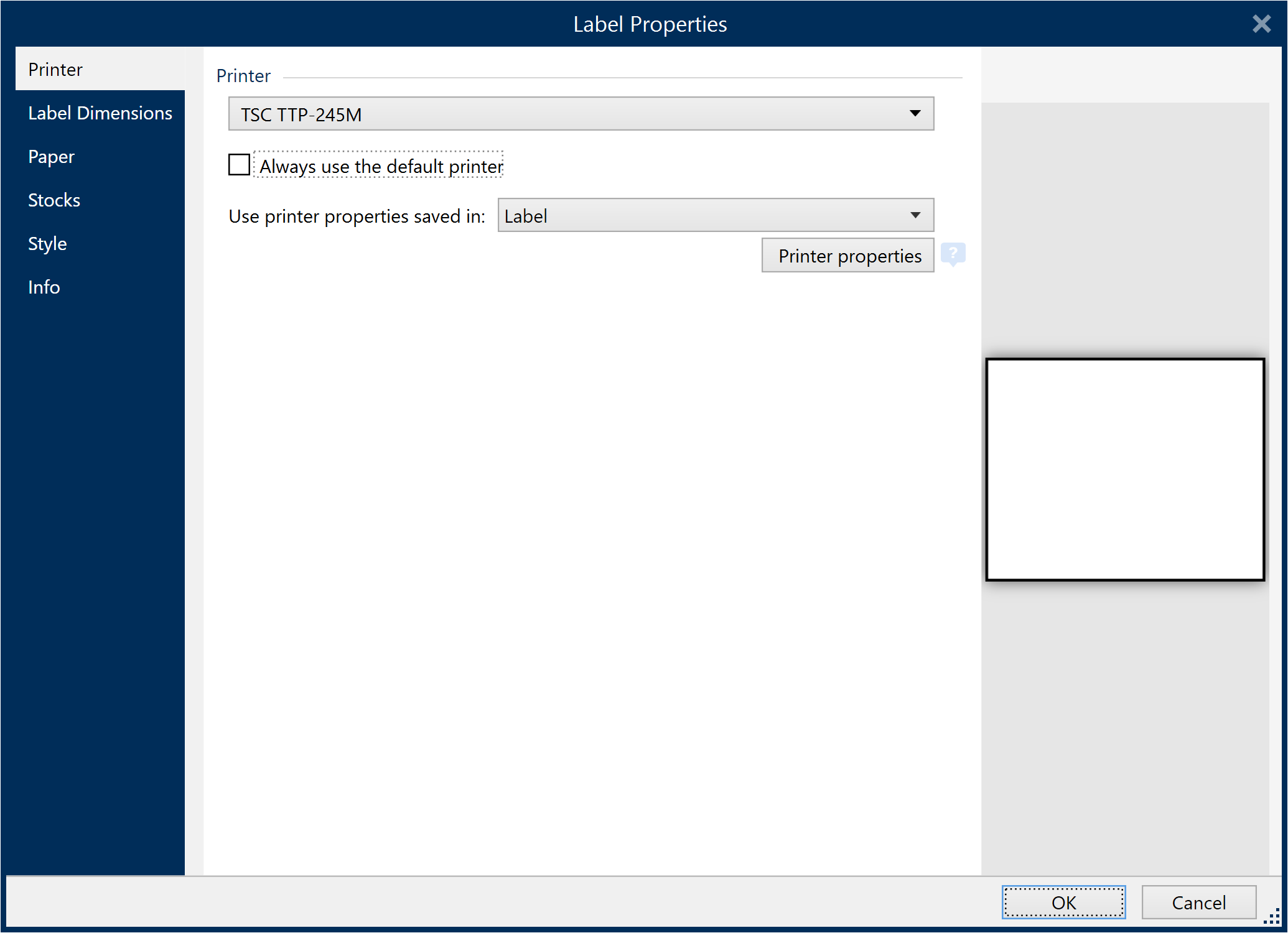 Label Properties – NiceLabel Help Center