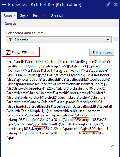 Decrease line spacing in Rich text box – NiceLabel Help Center