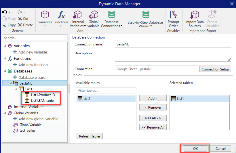 Databases – NiceLabel Help Center